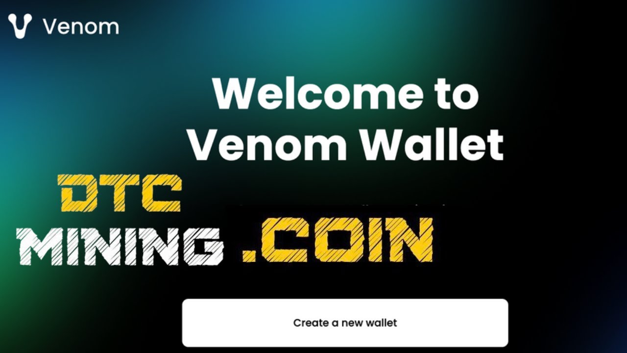 Dot Coin Mining: Venom Wallet Connection Explained - YouTube