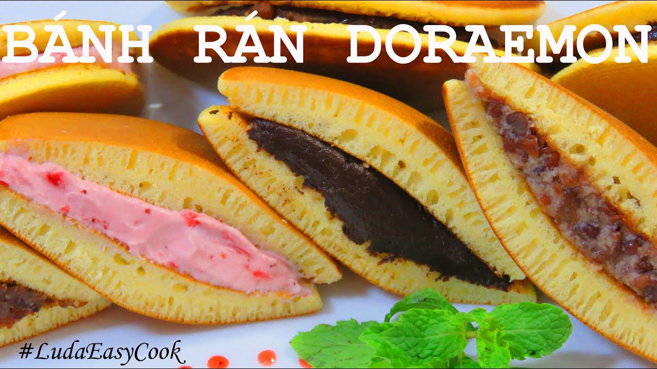 ДОРАЯКИ Японские блины с начинкой из пасты АНКО Японская кухня cách làm ...