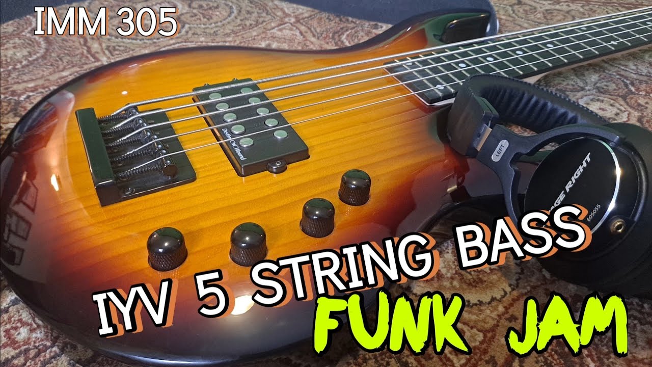 The IYV 5 String Bass Funk - YouTube