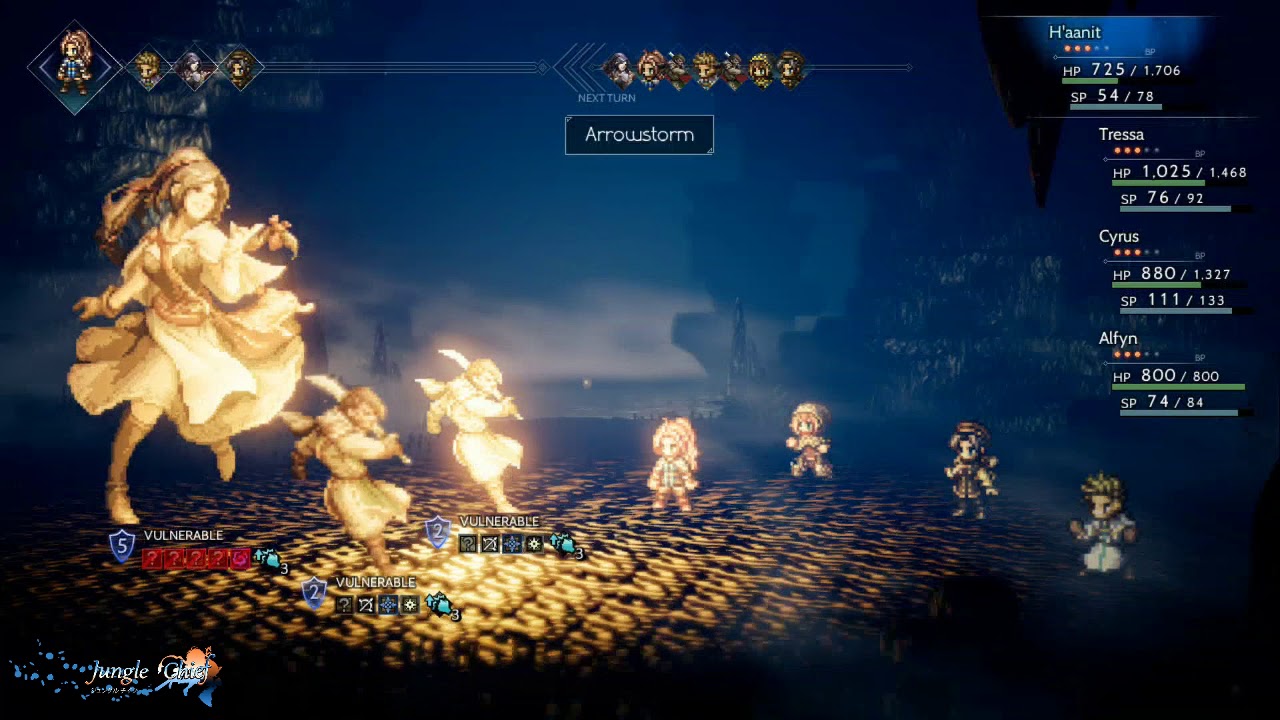 Octopath Traveler - Vanessa - Alfyn (Chapter 2) - YouTube