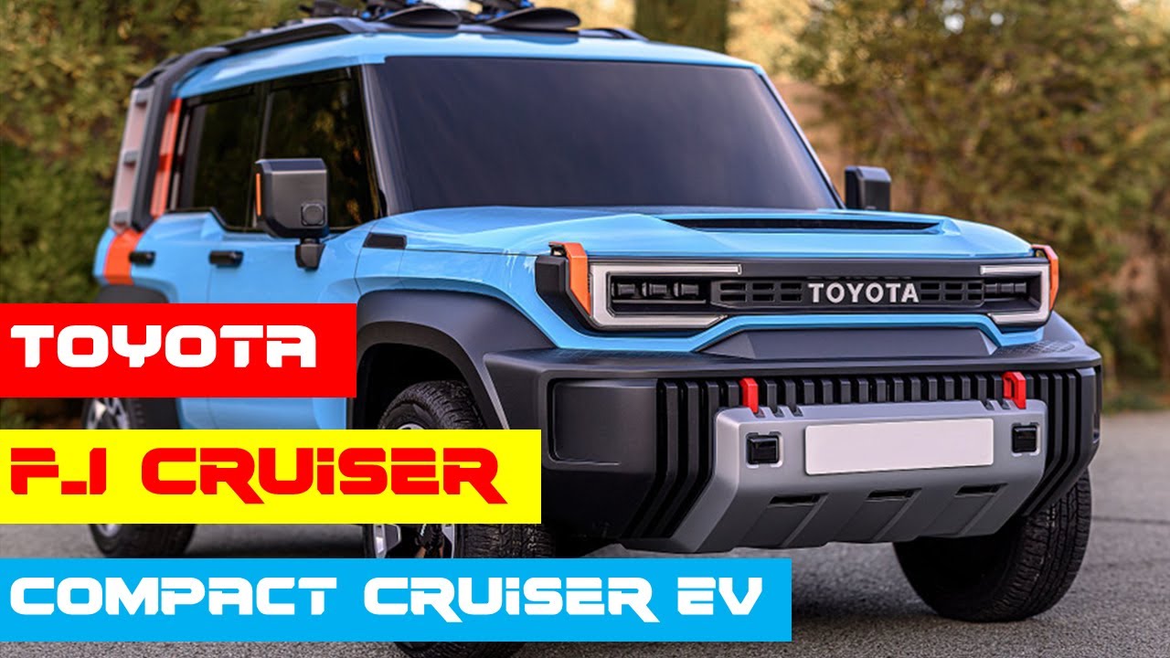 New Toyota FJ Cruiser EV - YouTube