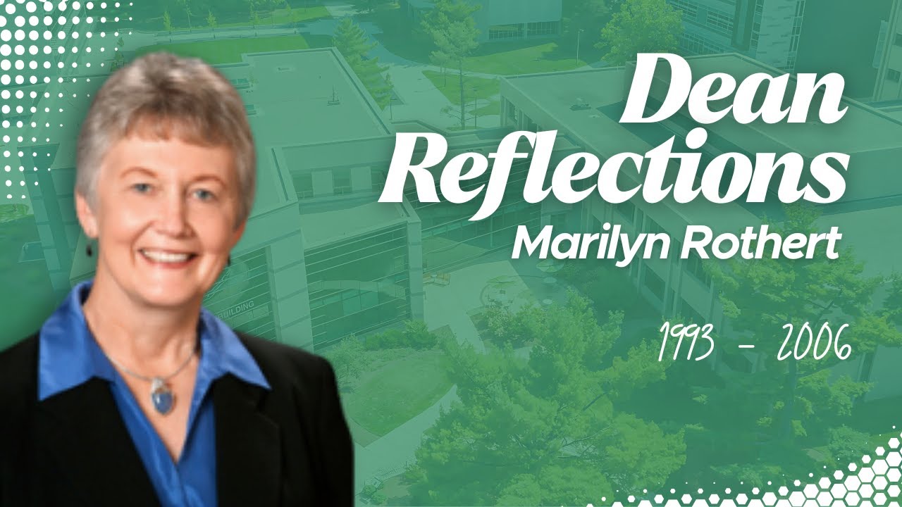 Dean Reflections | Marilyn Rothert - YouTube