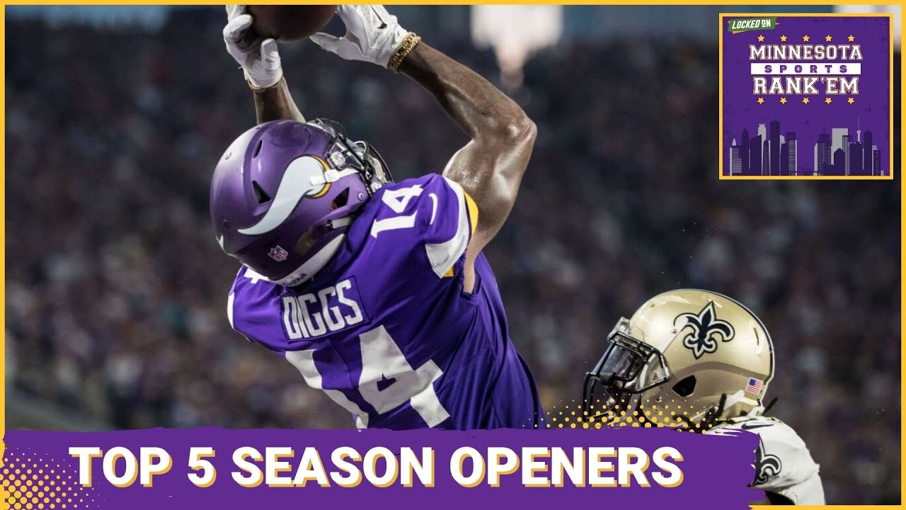 The Minnesota Vikings TOP 5 Memorable Season Openers | Minnesota Sports ...
