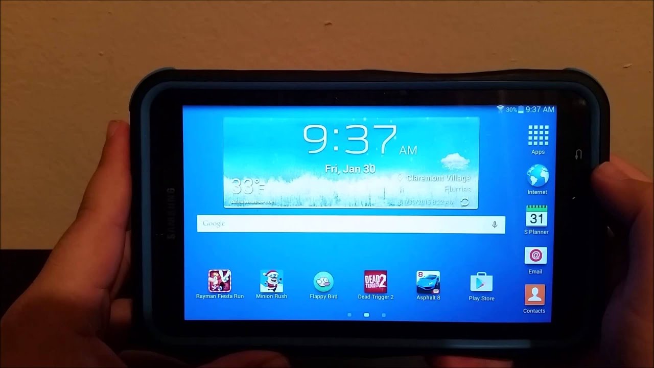 Samsung Galaxy Tab 3 7.0 Gaming#1 - YouTube