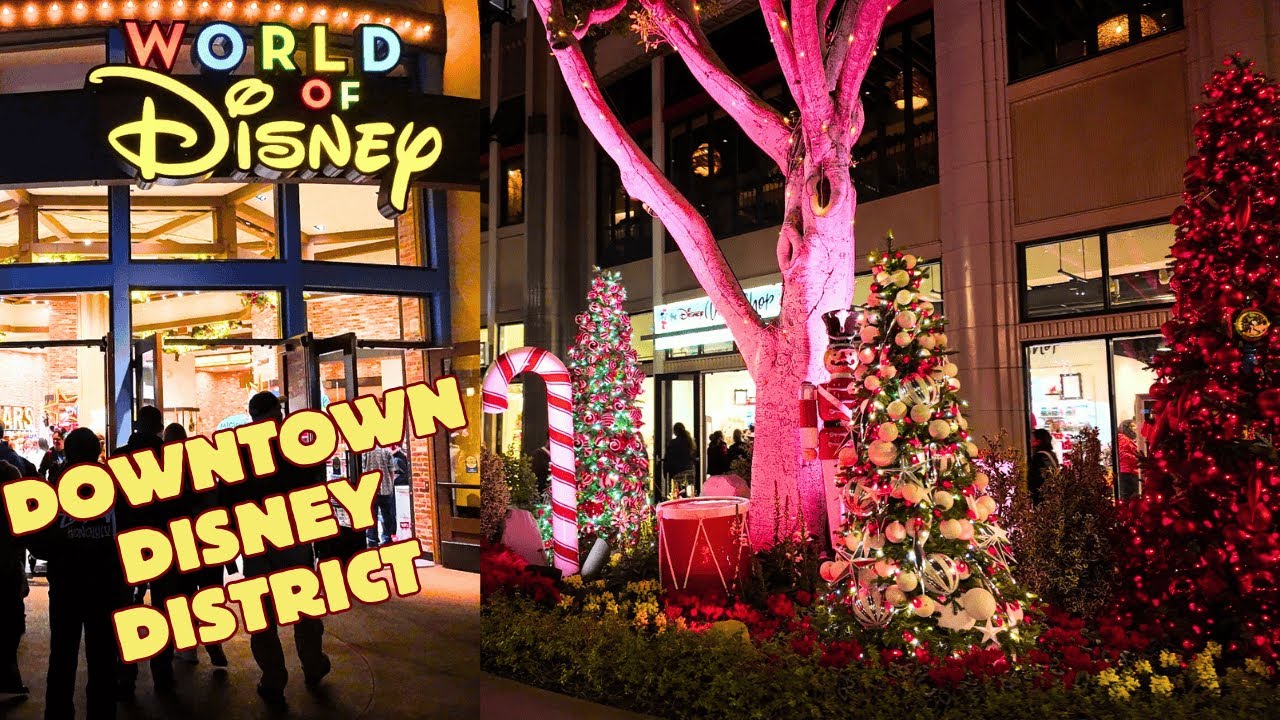 My FIRST Time in Downtown Disney District | Disneyland Resort - YouTube