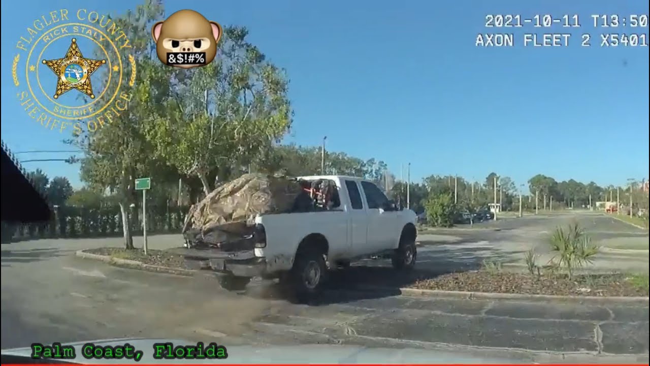 Wild Police Chase!!! Palm Coast, Florida - October 11, 2021 - YouTube