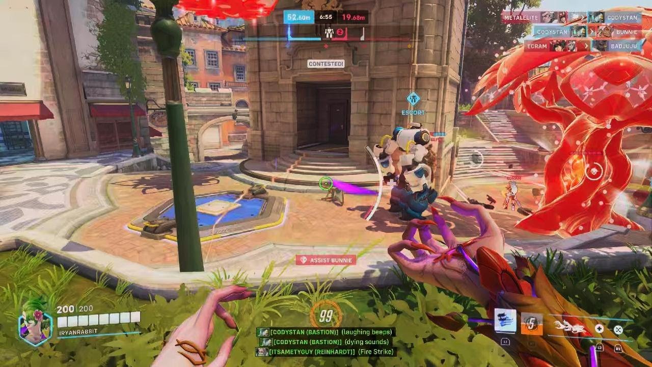 Run their Backline | Overwatch 2 Gameplay - YouTube