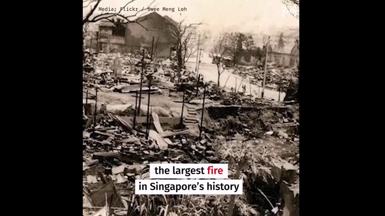 Bukit Ho Swee fire 1961 - YouTube