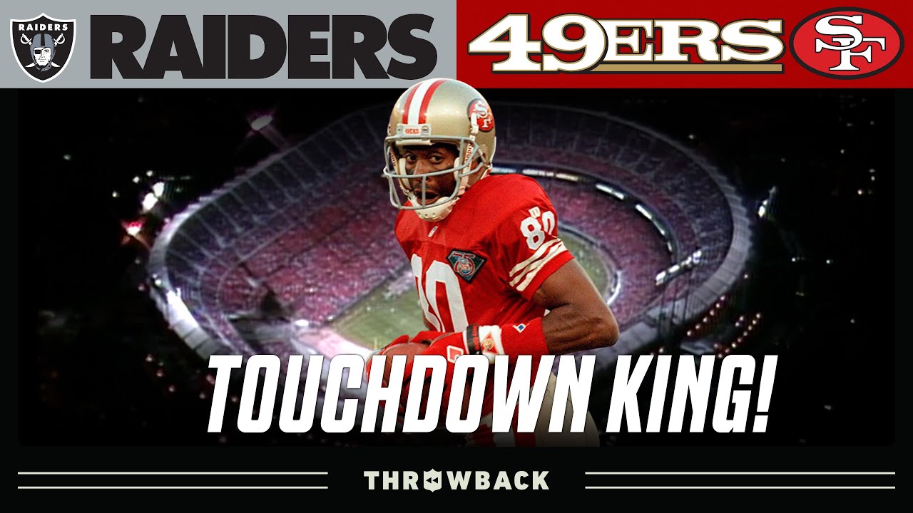 Jerry Rice's ICONIC Monday Night! (Raiders vs. 49ers 1994, Week 1 ...