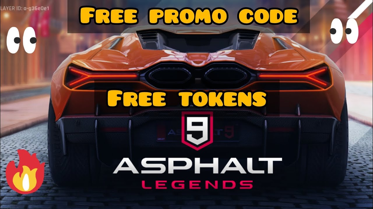 Asphalt - Free Redeem Code - Earn Free Tokens - YouTube