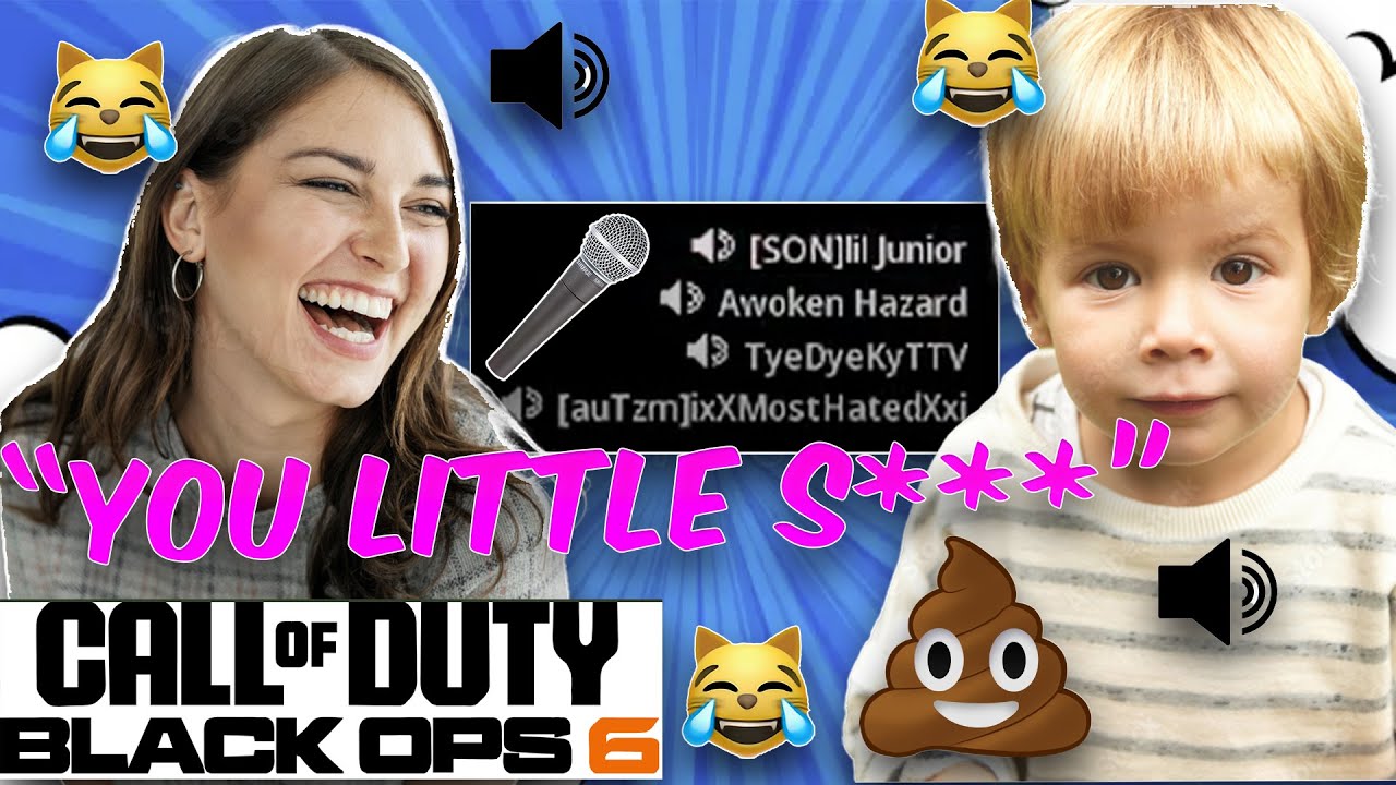 Kid Voice Trolling COD - YouTube