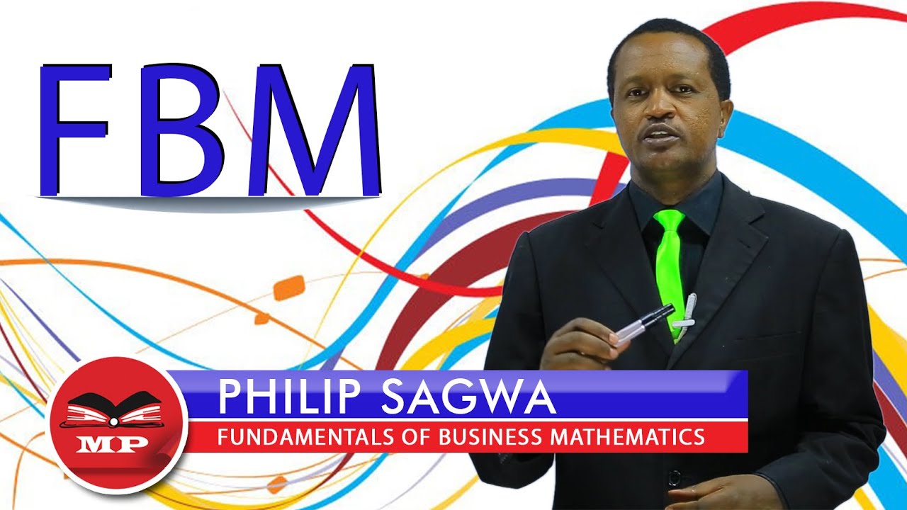 CAMS - FUNDAMENTALS OF BUSINESS MATHEMATICS-STATISTICS - YouTube