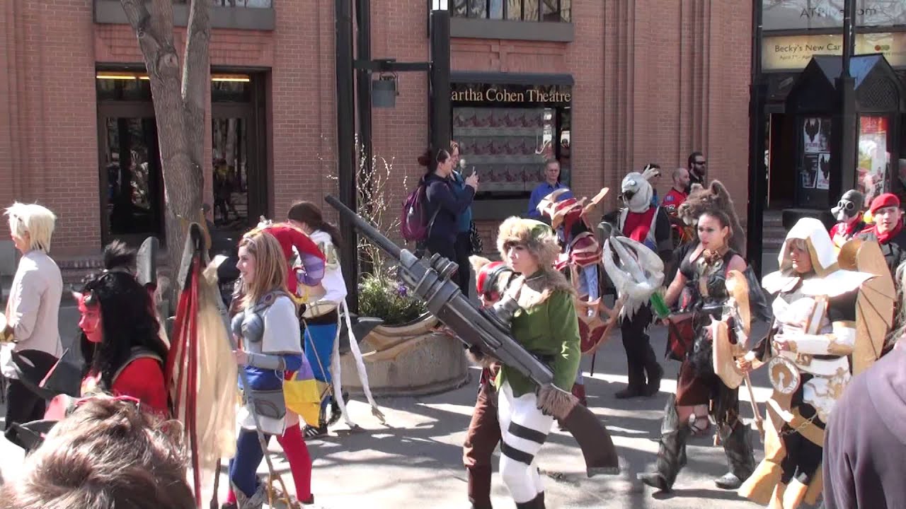 2015 Calgary Expo. Parade Of Wonders. - YouTube