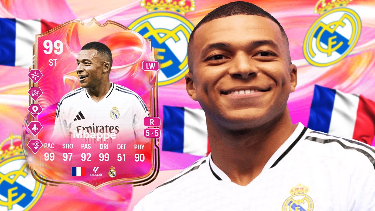 5⭐5⭐ 99 FUTTIES MBAPPE SBC PLAYER REVIEW - YouTube