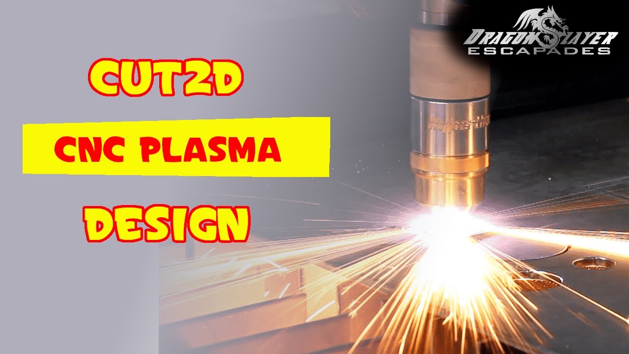 Cut2D Design for CNC Plasma (a simple LED light "ON AIR" SIGN) - YouTube