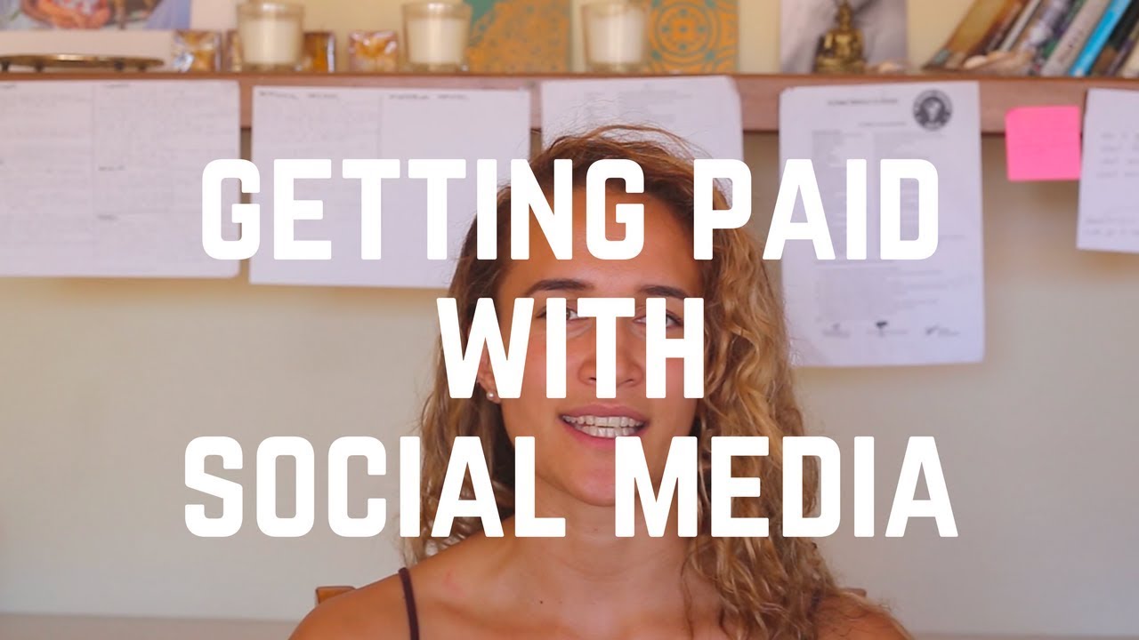 getting paid online or with social media - YouTube
