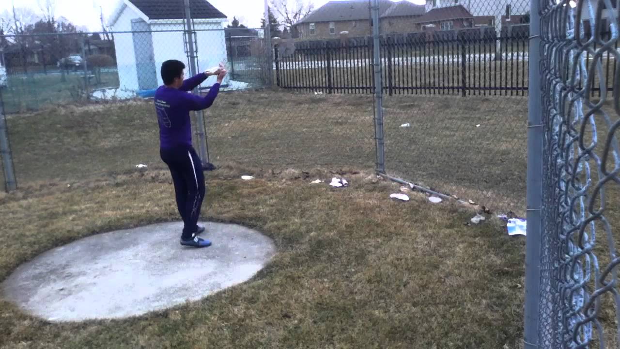 Chain weight hammer throw - YouTube