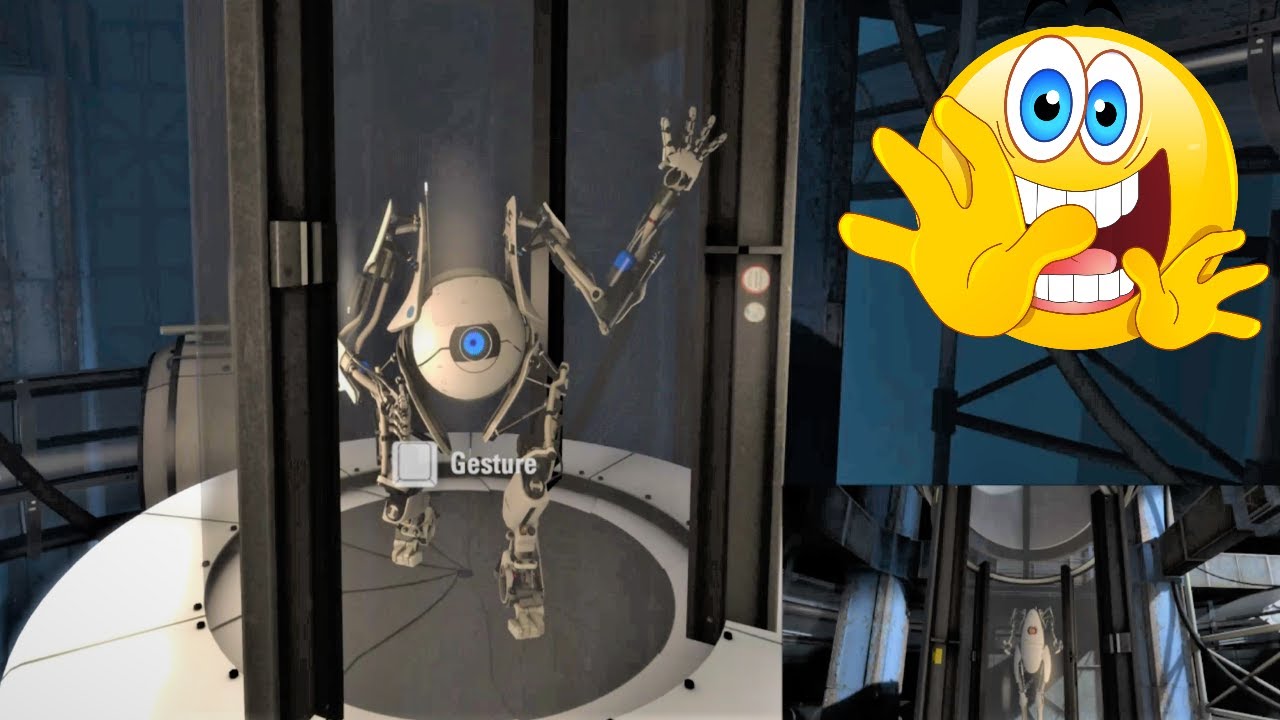 First Time Playing Portal 2 - Level 1 - Pt 1 - YouTube