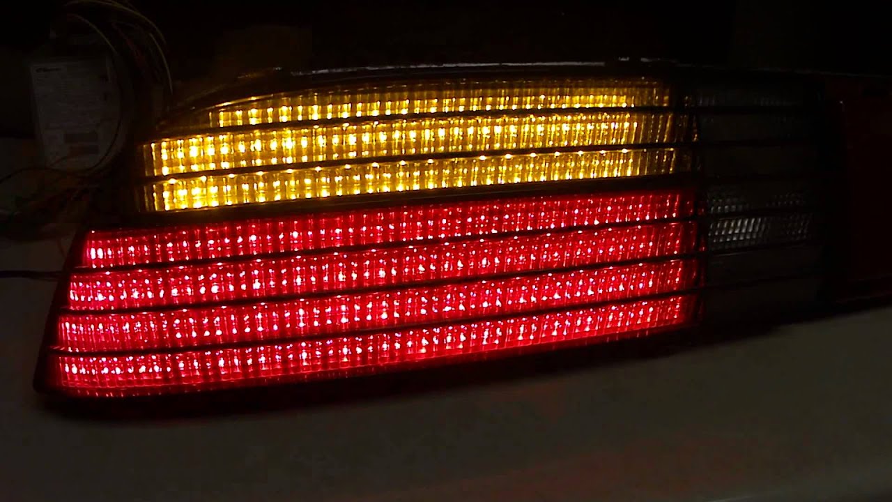 LED Fiero Tail Lights - YouTube