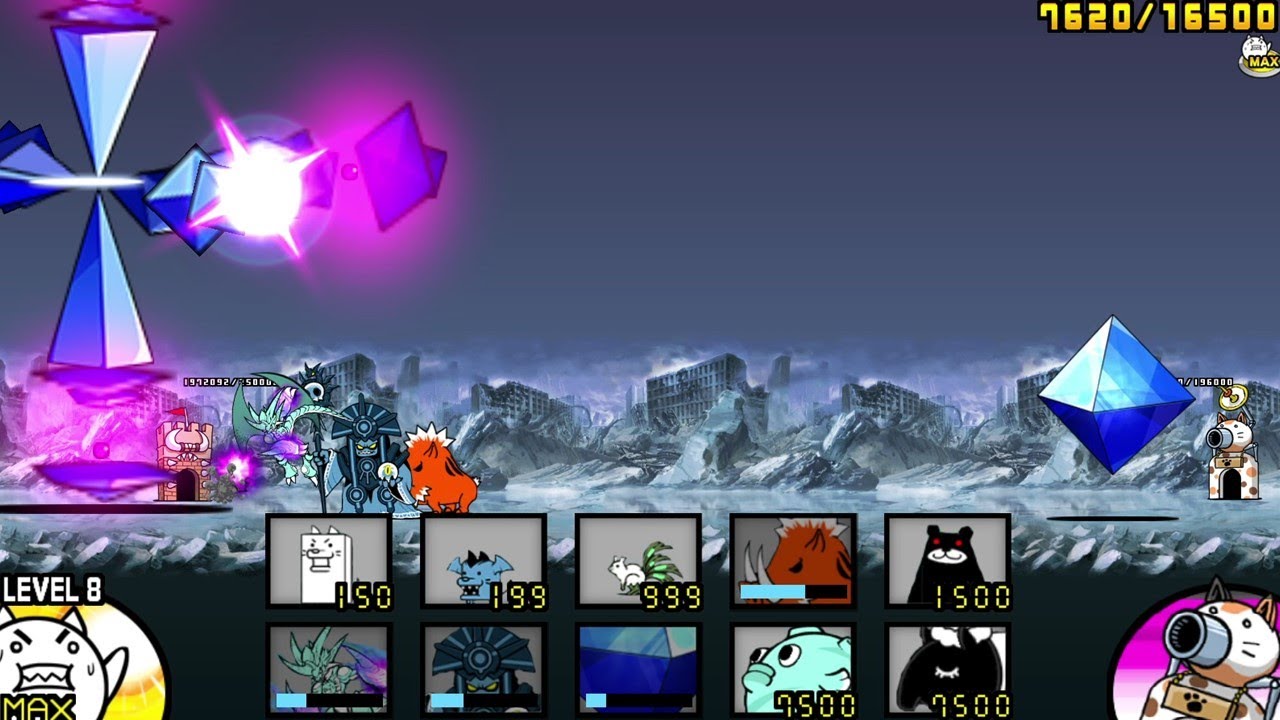 the battle cats big Ramiel - YouTube