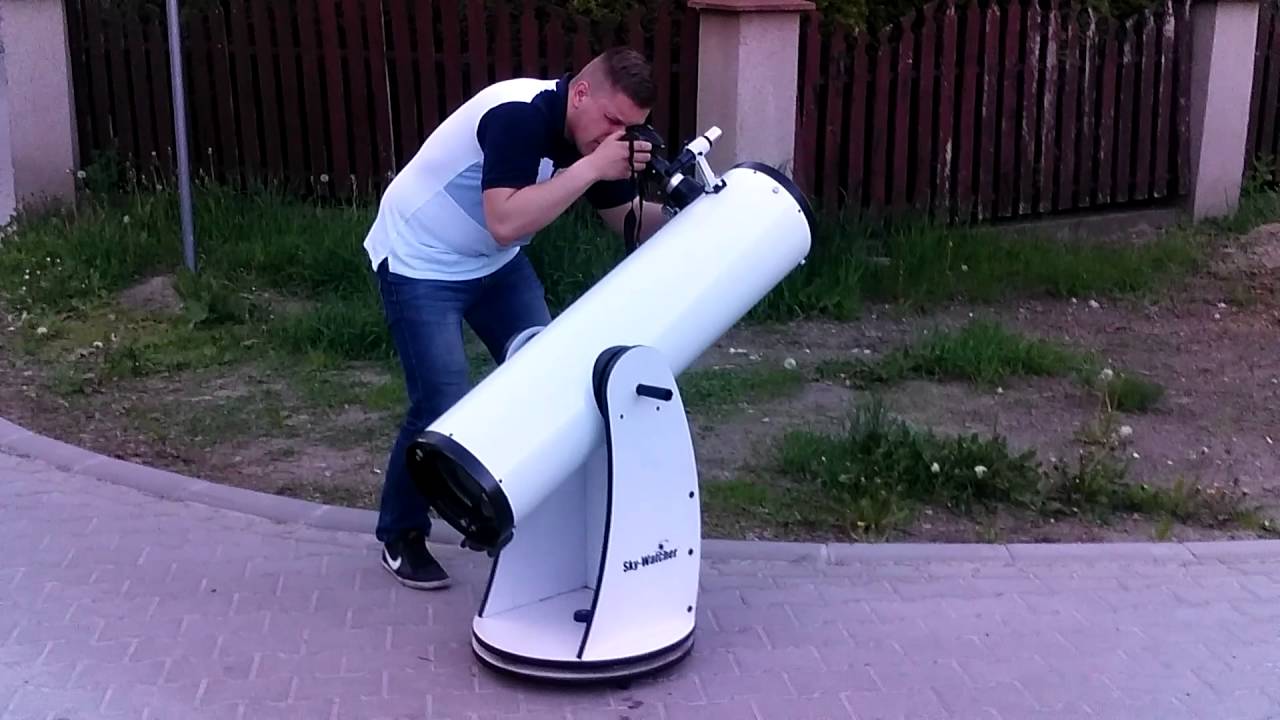 Synta 10" w akcji. RNAV Spotting with telescope. - YouTube