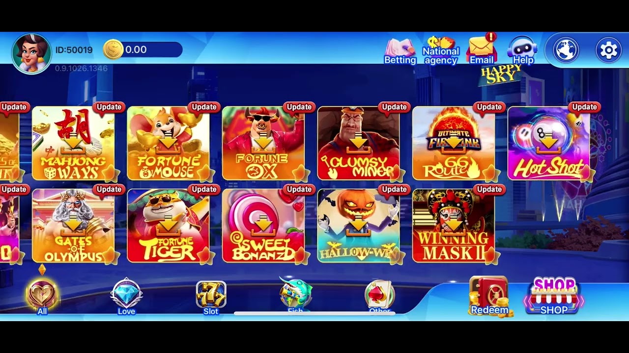 New online slot machine game platform Happy Sky, 50+ slot machine game ...