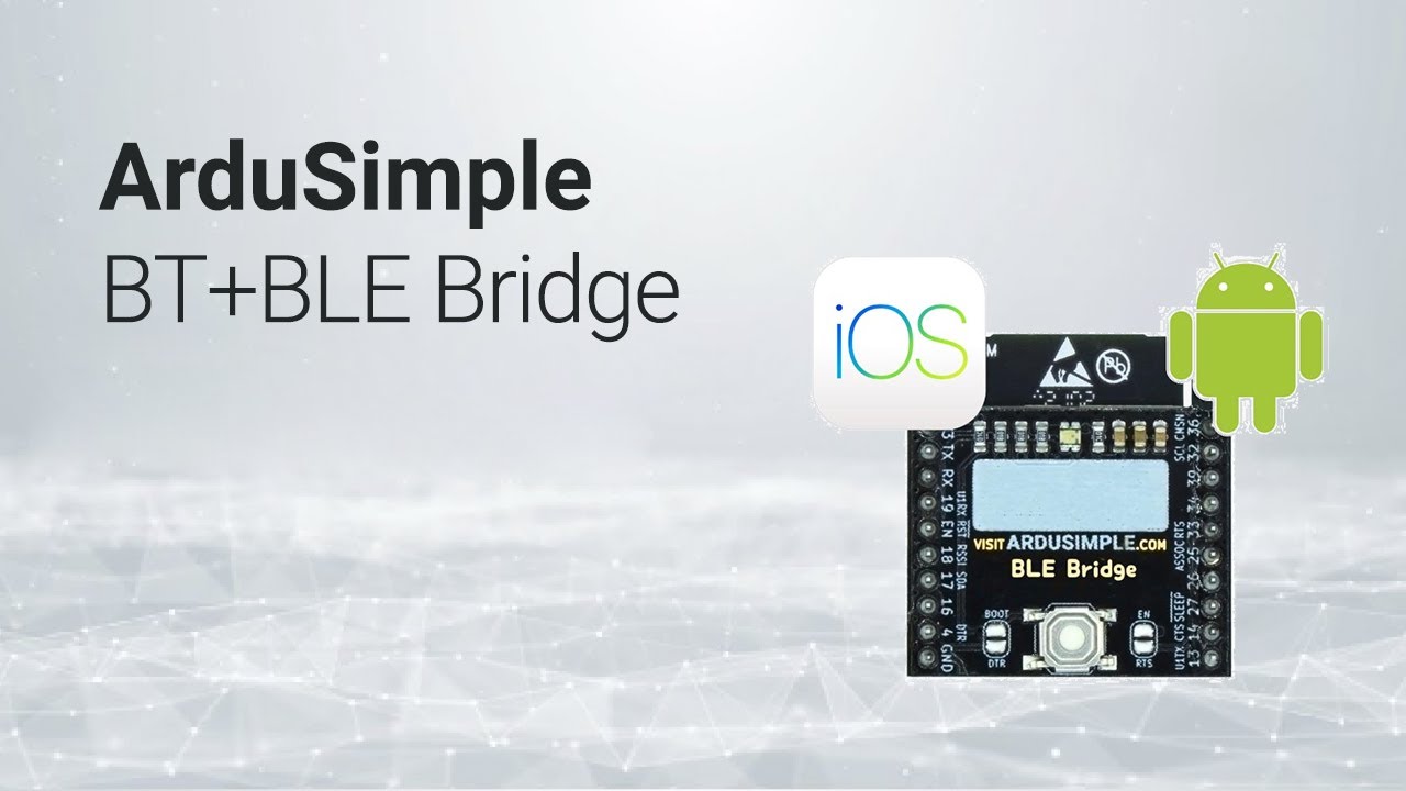 BT+BLE Bridge from ArduSimple: connect GPS/RTK receiver with your iOS ...