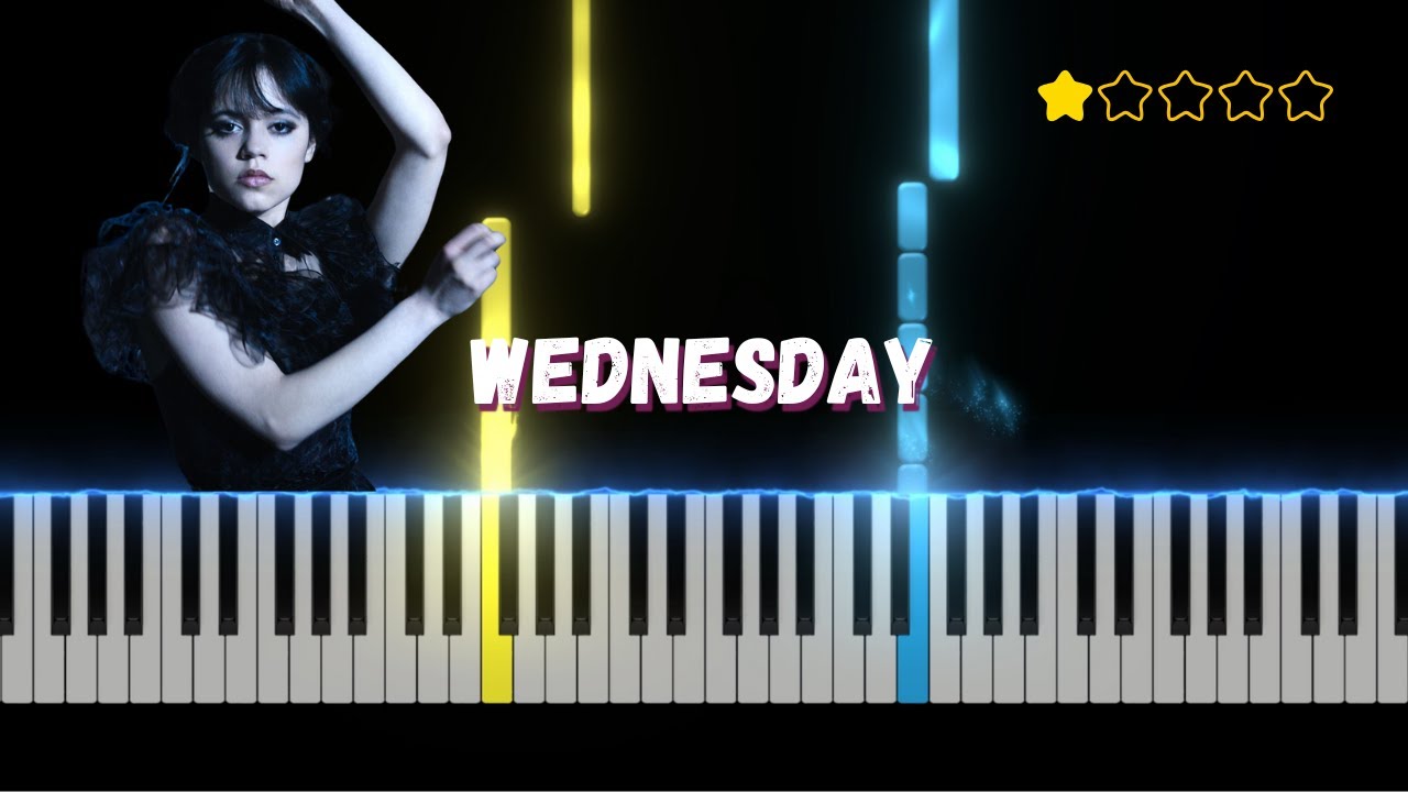 Wednesday Dance Scene︱Easy Piano Tutorial - YouTube