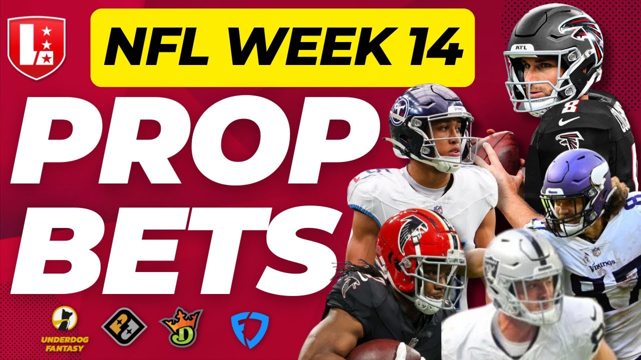 WEEK 14 NFL PLAYER PROPS | Top 5 NFL Player Prop Bets for Week 14 - YouTube