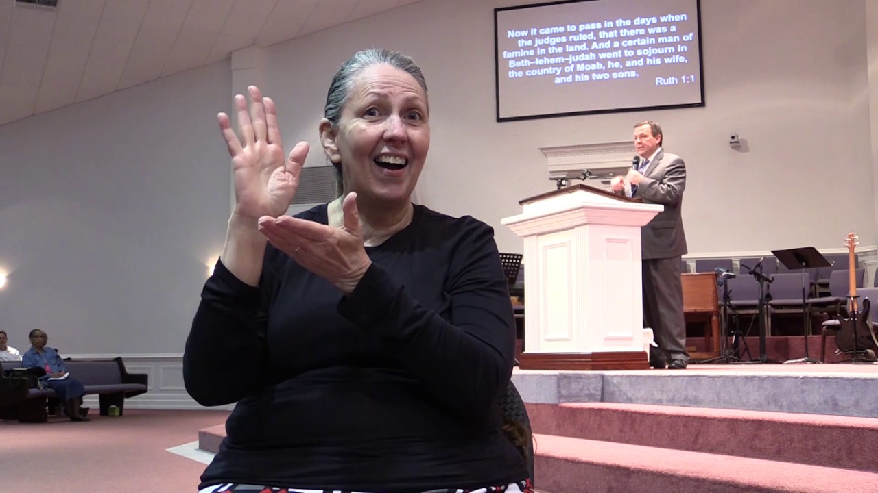 "I Don't Want to be Ruthless" sign language interpreted sermon 5/3/17 ...
