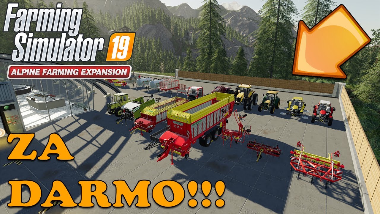 ALPINE FARMING DLC DO FARMING SIMULATOR 19 ZA DARMO!!! - YouTube