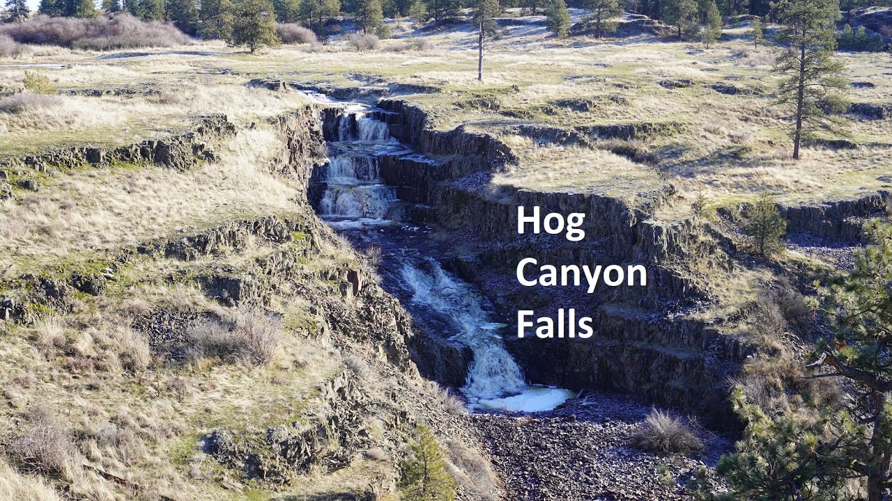 Hog Canyon Falls Hike Eastern Washington - YouTube