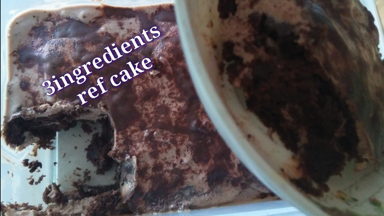 Ref cake | how to make 3ingredients ref cake - YouTube