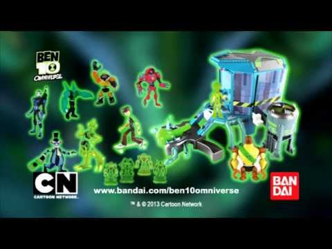 Ben 10 Omniverse Alien Collection Figures and Transformation Station ...