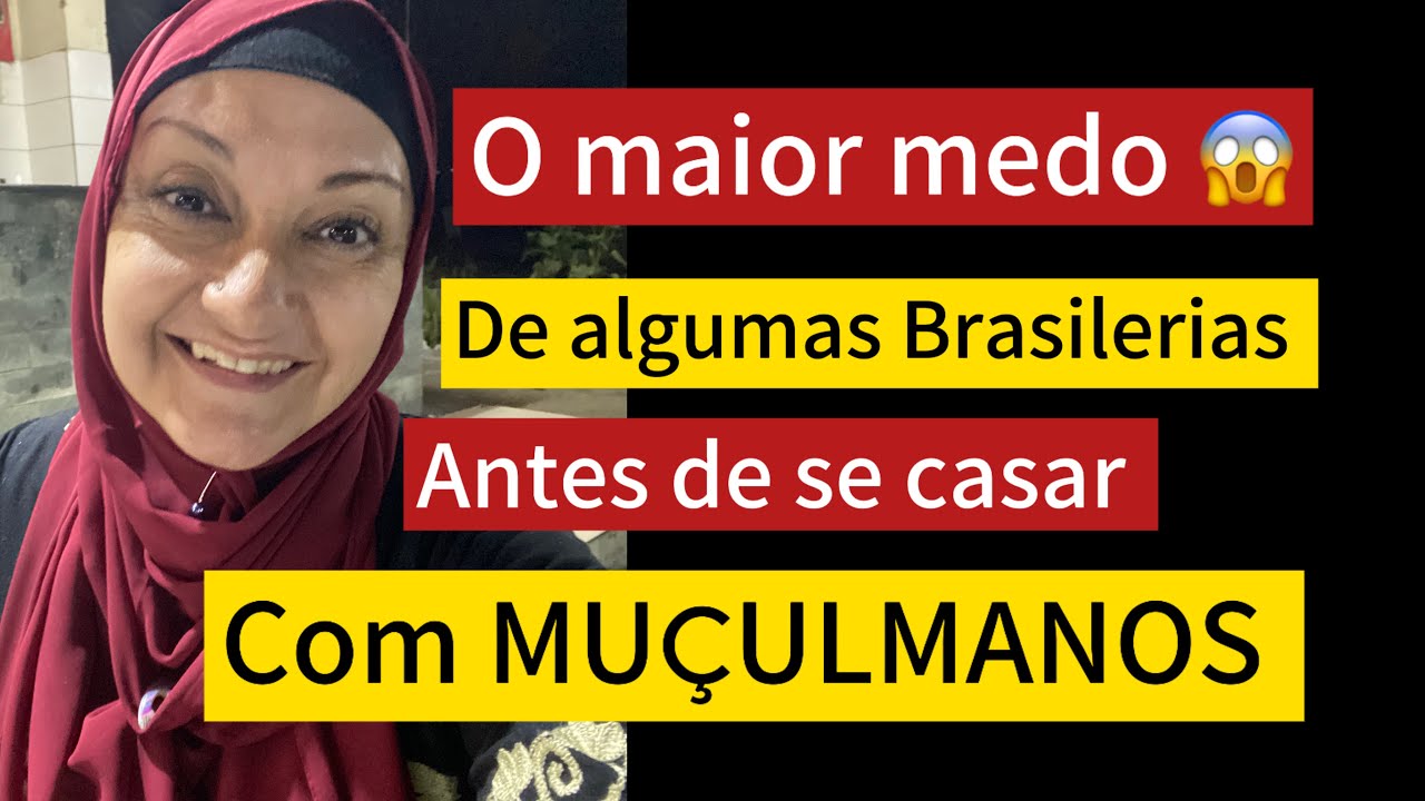 Preciso ser MUÇULMANA para me casar com MUÇULMANO?!😮😱 #muçulmano - YouTube