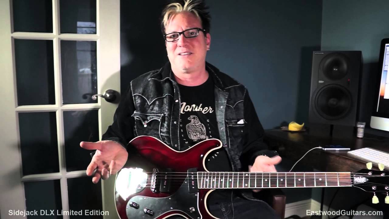 Eastwood Sidejack DLX Limited Edition Mosrite style guitar - Lance ...