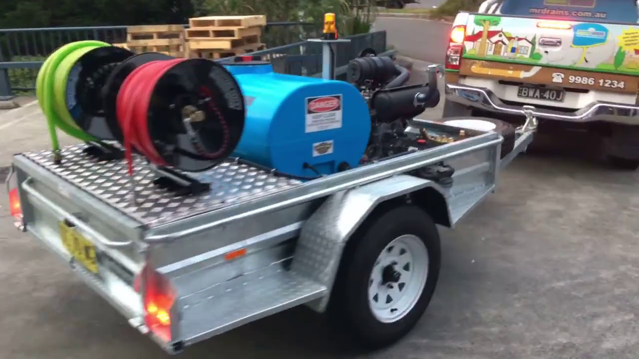 The ever popular 31LPM Python TrailerJet - YouTube