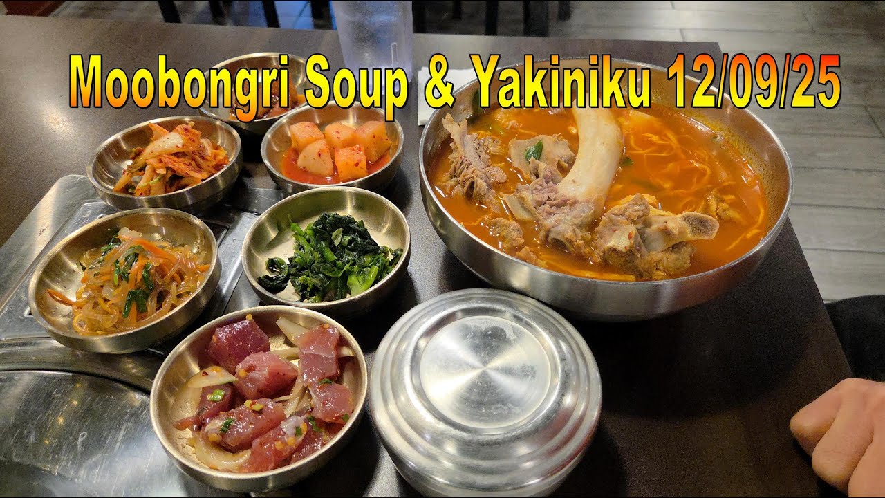 Moobongri Soup & Yakiniku 12/09/25 in Honolulu, Oahu, Hawaii - YouTube