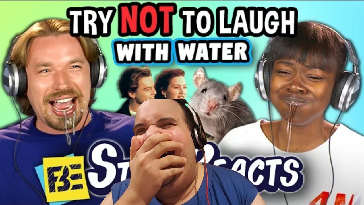 Try to Watch This Without Laughing or Grinning WITH WATER!!! (ft. FBE ...