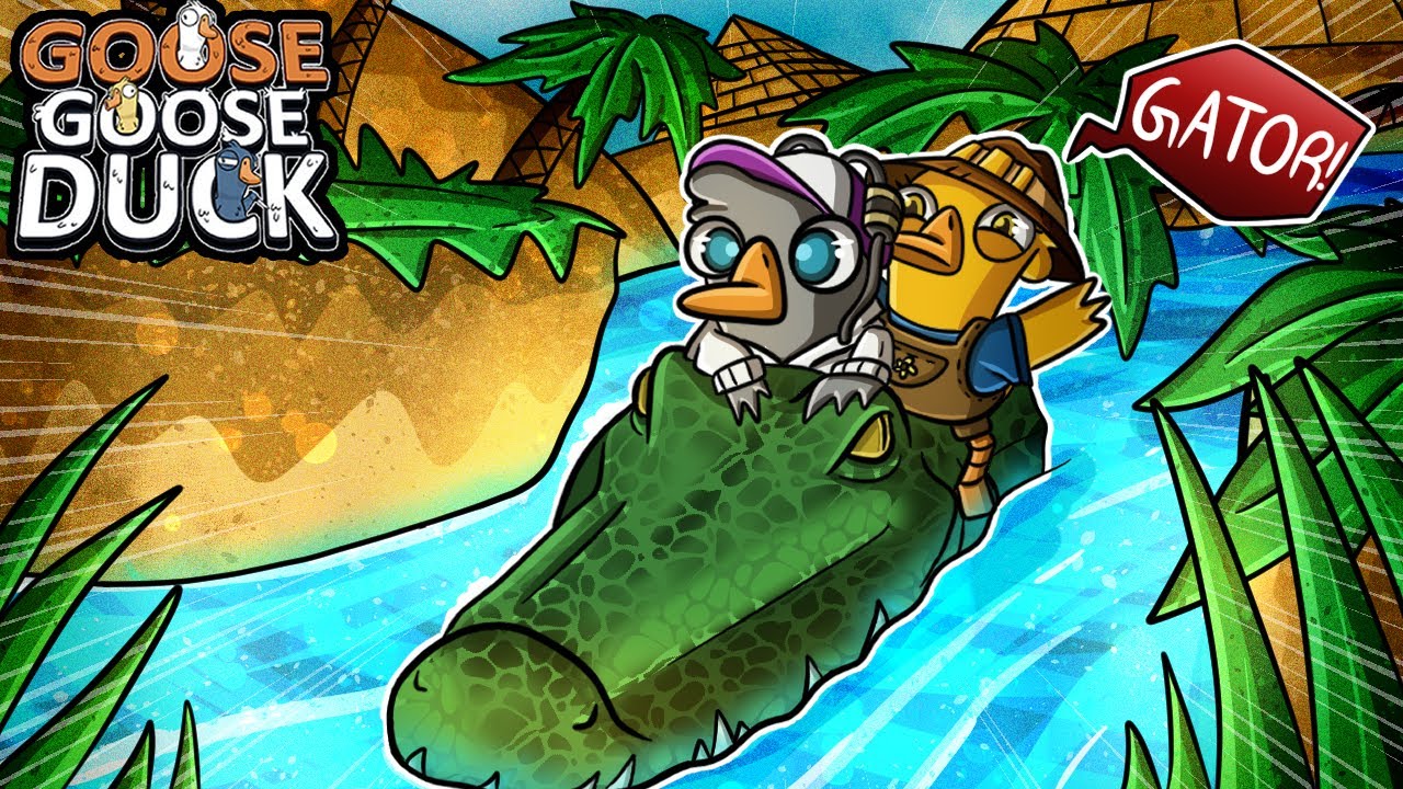 SHOWING JIHI THE WORLD! | Goose Goose Duck (ft. Cartoonz, Squirrel ...