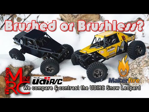 UDIRC 2405 UCX24 Snow Leopard Pro 4WS Review – Brushed vs. Brushless! Full Deep Dive & Trail Test!