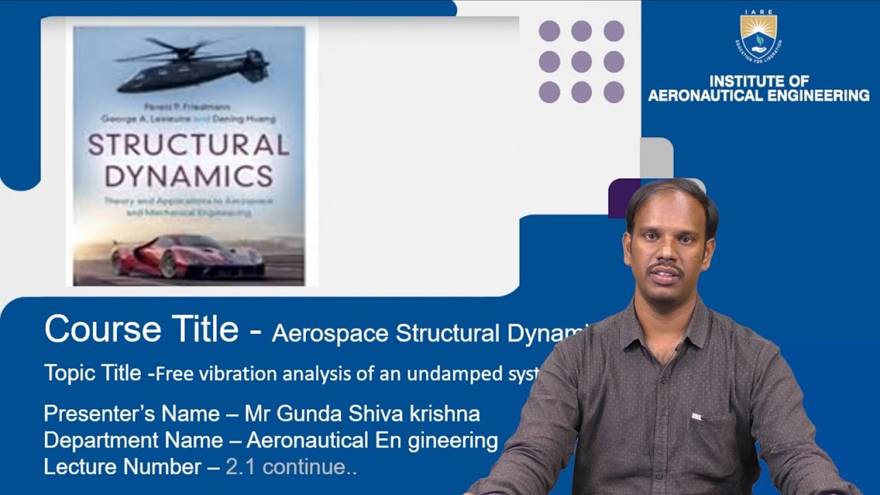 Free Vibration Analysis of an undamped System by Mr. G Shiva Krishna ...