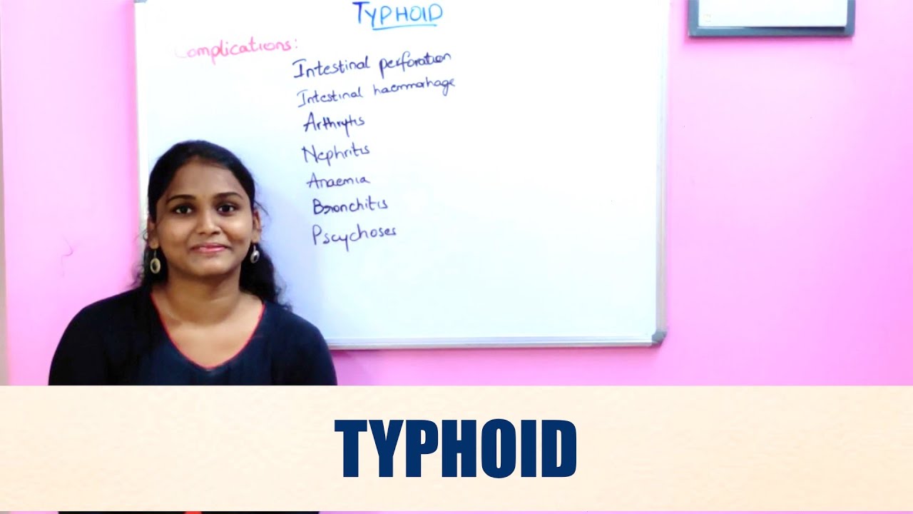 TYPHOID, CAUSES ,SYMPTOMS, PATHOPHYSIOLOGY, PREVENTIVE MEASURES - YouTube