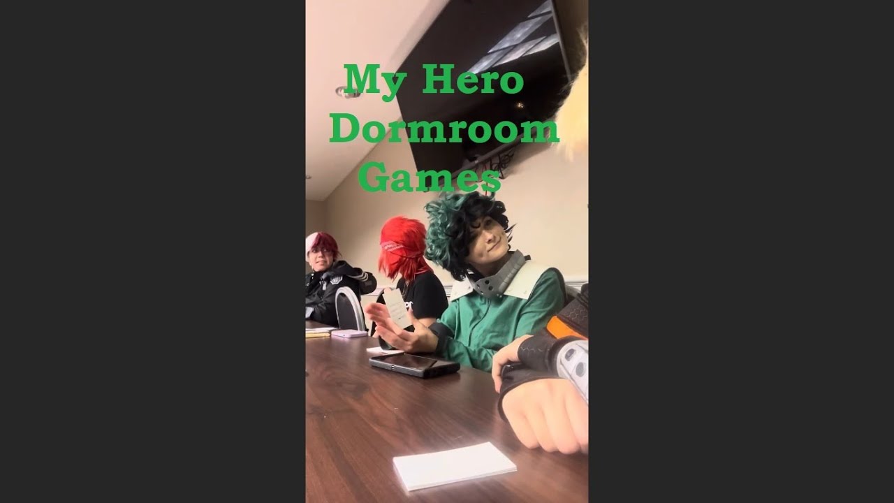 My Hero Dorm Room Games - YouTube