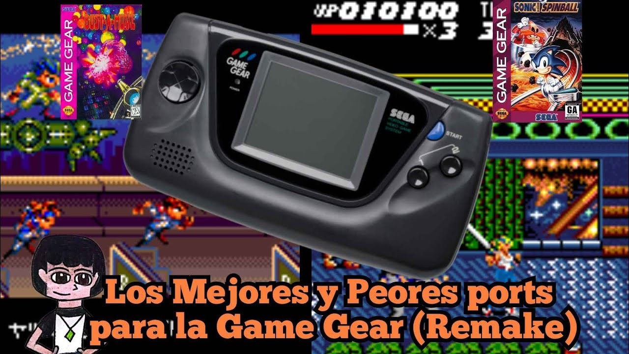 Los Mejores y Peores Ports para la Game Gear (Remake 2024) - YouTube