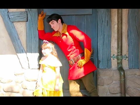 Gaston Gets Ignored by Belle!!! | Evil Step Sisters and Peter Pan Meet ...