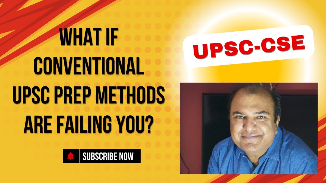 UPSC-CSE: What if conventional UPSC prep methods are failing you? - YouTube