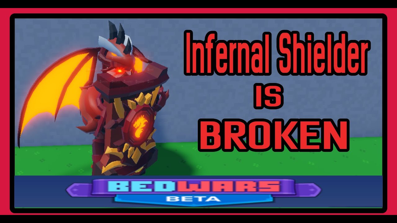 Infernal Shielder is BROKEN/ Roblox Bedwars Montage#1 - YouTube