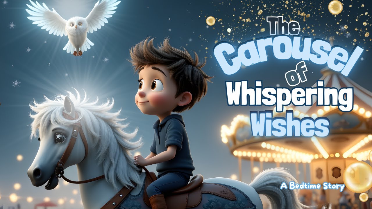 Bedtime Story for Kids | The Carousel of Whispering Wishes | Soothing ...