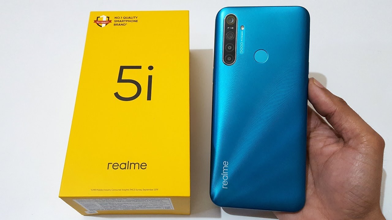 Realme 5i Unboxing and Quick Review - Quad Rear Cameras & Great Looks ...